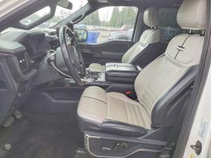 White Ford F-150 2023 in Kaunas, with an engine capacity of 0.00 L and mileage of 124 thousand km for 44300 €, photo 9 on AUTOMOTO.COM.LV