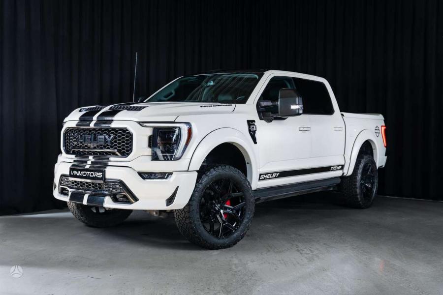 Balts Ford F-150 2023 Viļņa, ar dzinēja tilpumu 5.03 L un nobraukumu 59 tūkst. km par 139999 €, foto 1 vietnē AUTOMOTO.COM.LV