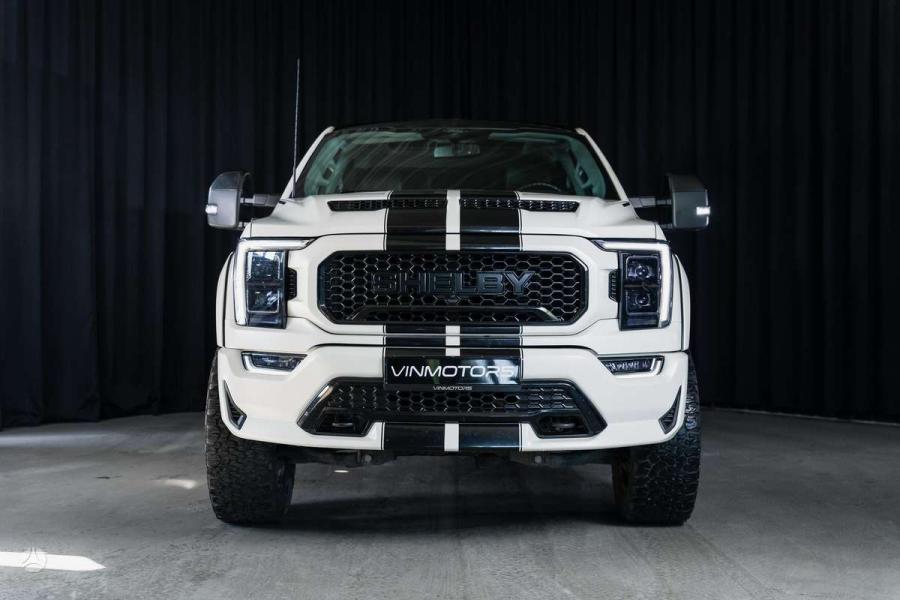 Balts Ford F-150 2023 Viļņa, ar dzinēja tilpumu 5.03 L un nobraukumu 59 tūkst. km par 139999 €, foto 3 vietnē AUTOMOTO.COM.LV