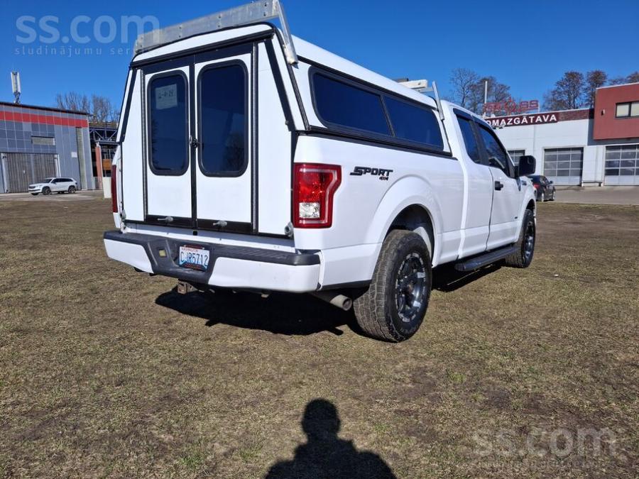 Balts Ford F-150 2015 Daugavpils, ar dzinēja tilpumu 2.70 L un nobraukumu 130 tūkst. km par 19000 €, foto 11 vietnē AUTOMOTO.COM.LV