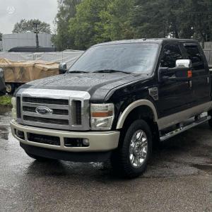 Melns Ford F-250 2008 Tallina, ar dzinēja tilpumu 6.40 L un nobraukumu 194 tūkst. km par 19999 €, foto 3 vietnē AUTOMOTO.COM.LV