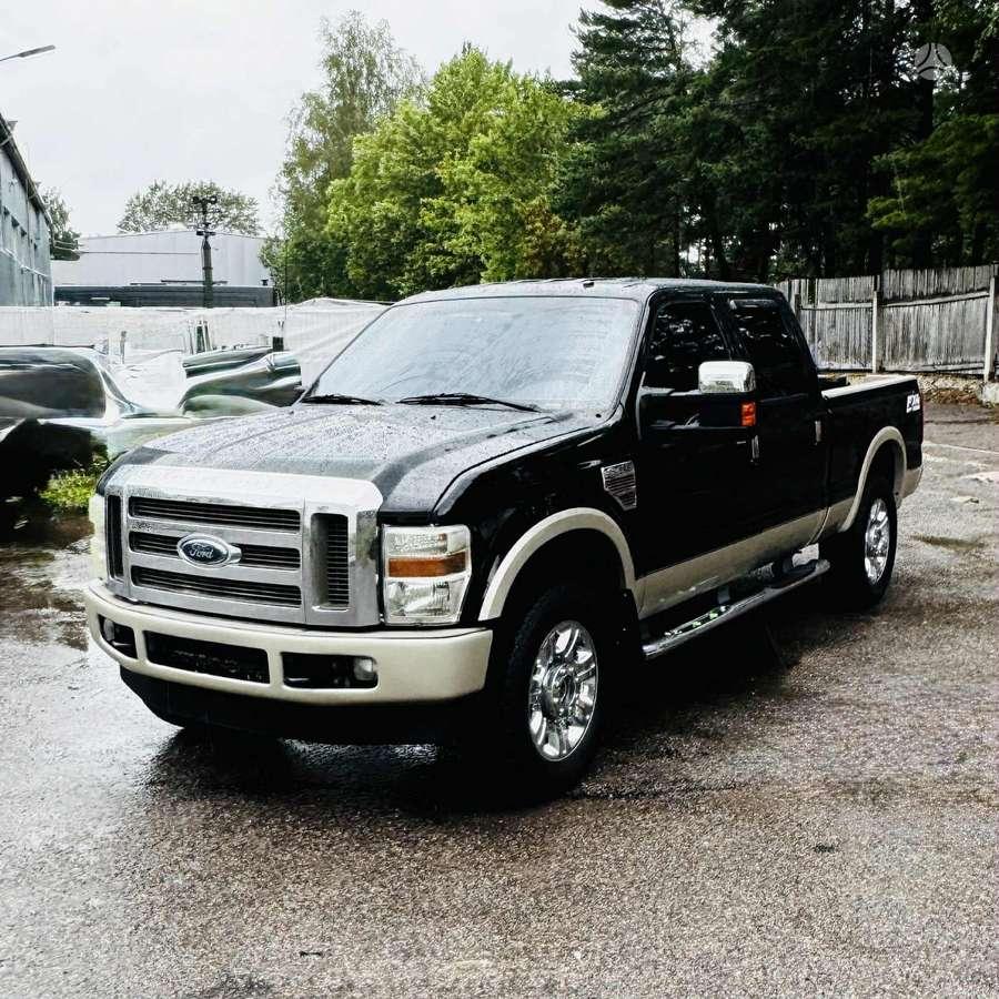 Melns Ford F-250 2008 Tallina, ar dzinēja tilpumu 6.40 L un nobraukumu 194 tūkst. km par 19999 €, foto 6 vietnē AUTOMOTO.COM.LV