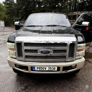 Melns Ford F-250 2008 Tallina, ar dzinēja tilpumu 6.40 L un nobraukumu 194 tūkst. km par 19999 €, foto 11 vietnē AUTOMOTO.COM.LV