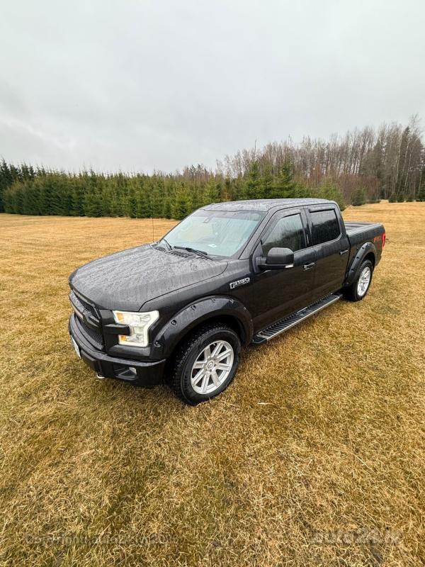 Black Ford F-Series 2015 in Tallinn, with an engine capacity of 3.50 L and mileage of 420 thousand km for 31000 €, photo 2 on AUTOMOTO.COM.LV