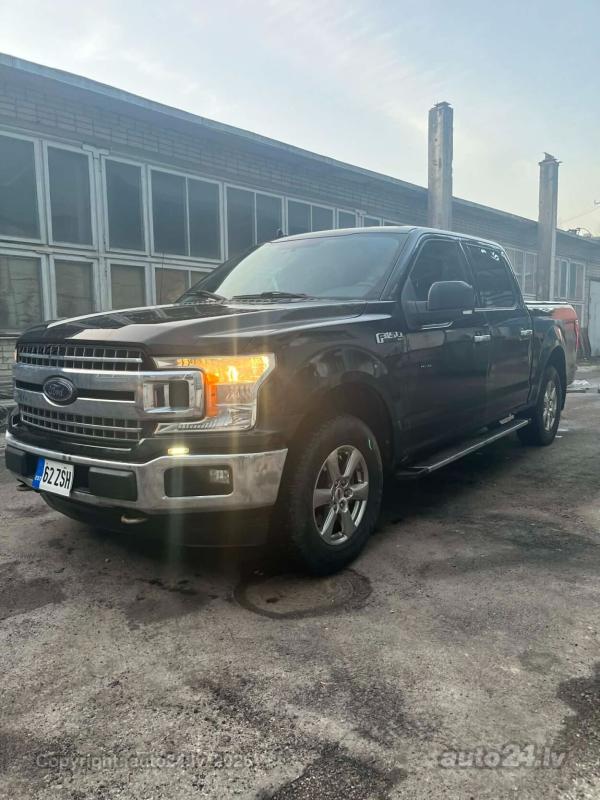 Black Ford F-Series 2018 in Tallinn, with an engine capacity of 3.50 L and mileage of 320 thousand km for 24000 €, photo 1 on AUTOMOTO.COM.LV