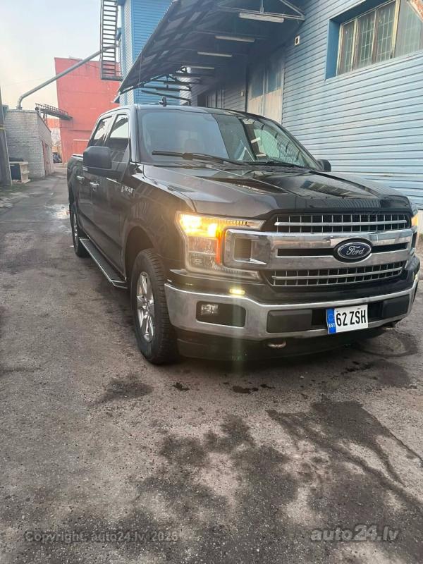 Black Ford F-Series 2018 in Tallinn, with an engine capacity of 3.50 L and mileage of 320 thousand km for 24000 €, photo 2 on AUTOMOTO.COM.LV