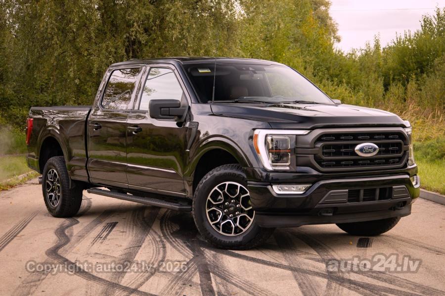Black Ford F-Series 2022 in Riga, with an engine capacity of 3.50 L and mileage of 25 thousand km for 45000 €, photo 3 on AUTOMOTO.COM.LV