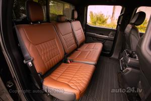 Black Ford F-Series 2022 in Riga, with an engine capacity of 3.50 L and mileage of 25 thousand km for 45000 €, photo 13 on AUTOMOTO.COM.LV
