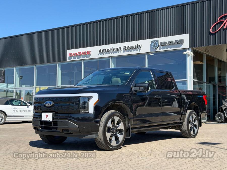 Black Ford F-Series 2023 in Tallinn, with an engine capacity of 0.00 L and mileage of 35 thousand km for 85900 €, photo 1 on AUTOMOTO.COM.LV