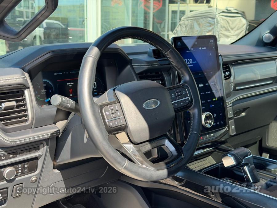 Black Ford F-Series 2023 in Tallinn, with an engine capacity of 0.00 L and mileage of 35 thousand km for 85900 €, photo 12 on AUTOMOTO.COM.LV