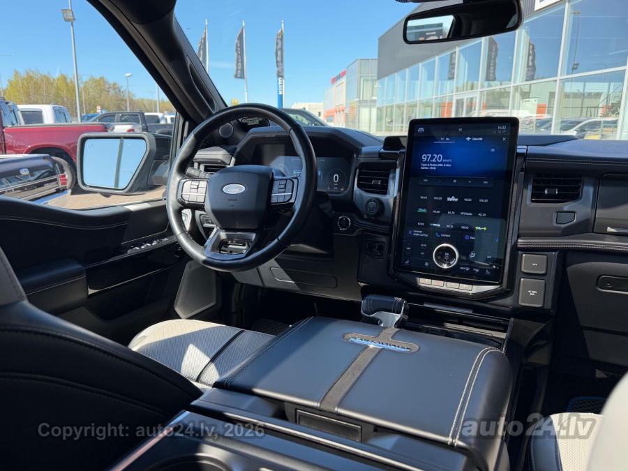 Black Ford F-Series 2023 in Tallinn, with an engine capacity of 0.00 L and mileage of 35 thousand km for 85900 €, photo 22 on AUTOMOTO.COM.LV