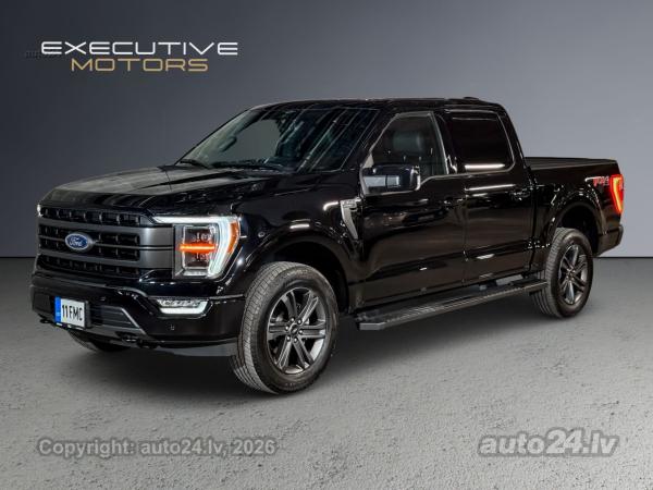 Black Ford F-Series 2024 in Tallinn, with an engine capacity of 5.00 L and mileage of 31 thousand km for 69900 €, photo 1 on AUTOMOTO.COM.LV