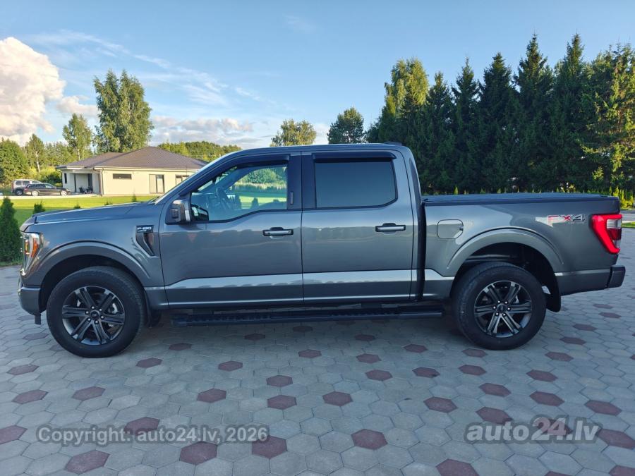 Pelēks Ford F-Series 2024 Paide, ar dzinēja tilpumu 5.00 L un nobraukumu 47 tūkst. km par 74900 €, foto 6 vietnē AUTOMOTO.COM.LV