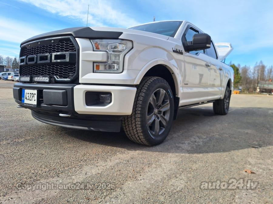 White Ford F-Series 2017 in Tallinn, with an engine capacity of 3.50 L and mileage of 159 thousand km for 29500 €, photo 1 on AUTOMOTO.COM.LV