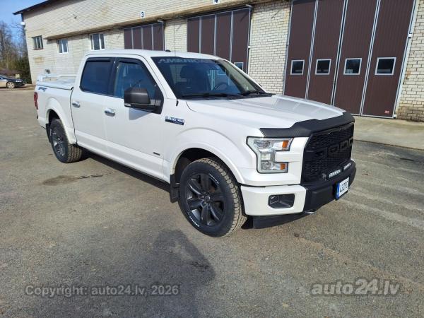 White Ford F-Series 2017 in Tallinn, with an engine capacity of 3.50 L and mileage of 159 thousand km for 29500 €, photo 4 on AUTOMOTO.COM.LV