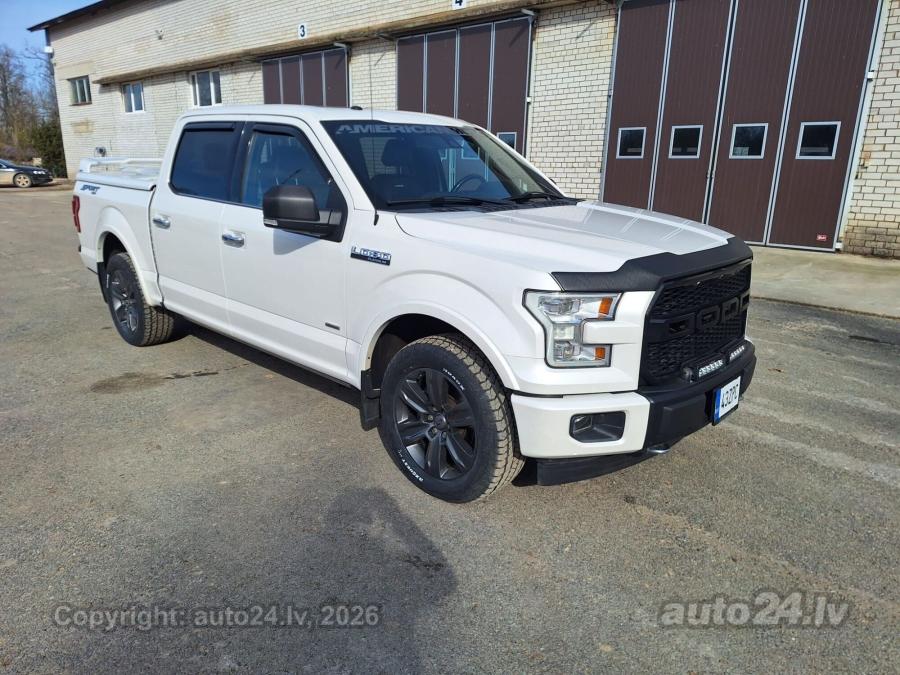 White Ford F-Series 2017 in Tallinn, with an engine capacity of 3.50 L and mileage of 159 thousand km for 29500 €, photo 5 on AUTOMOTO.COM.LV