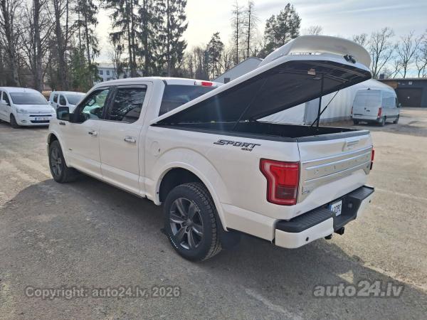White Ford F-Series 2017 in Tallinn, with an engine capacity of 3.50 L and mileage of 159 thousand km for 29500 €, photo 8 on AUTOMOTO.COM.LV