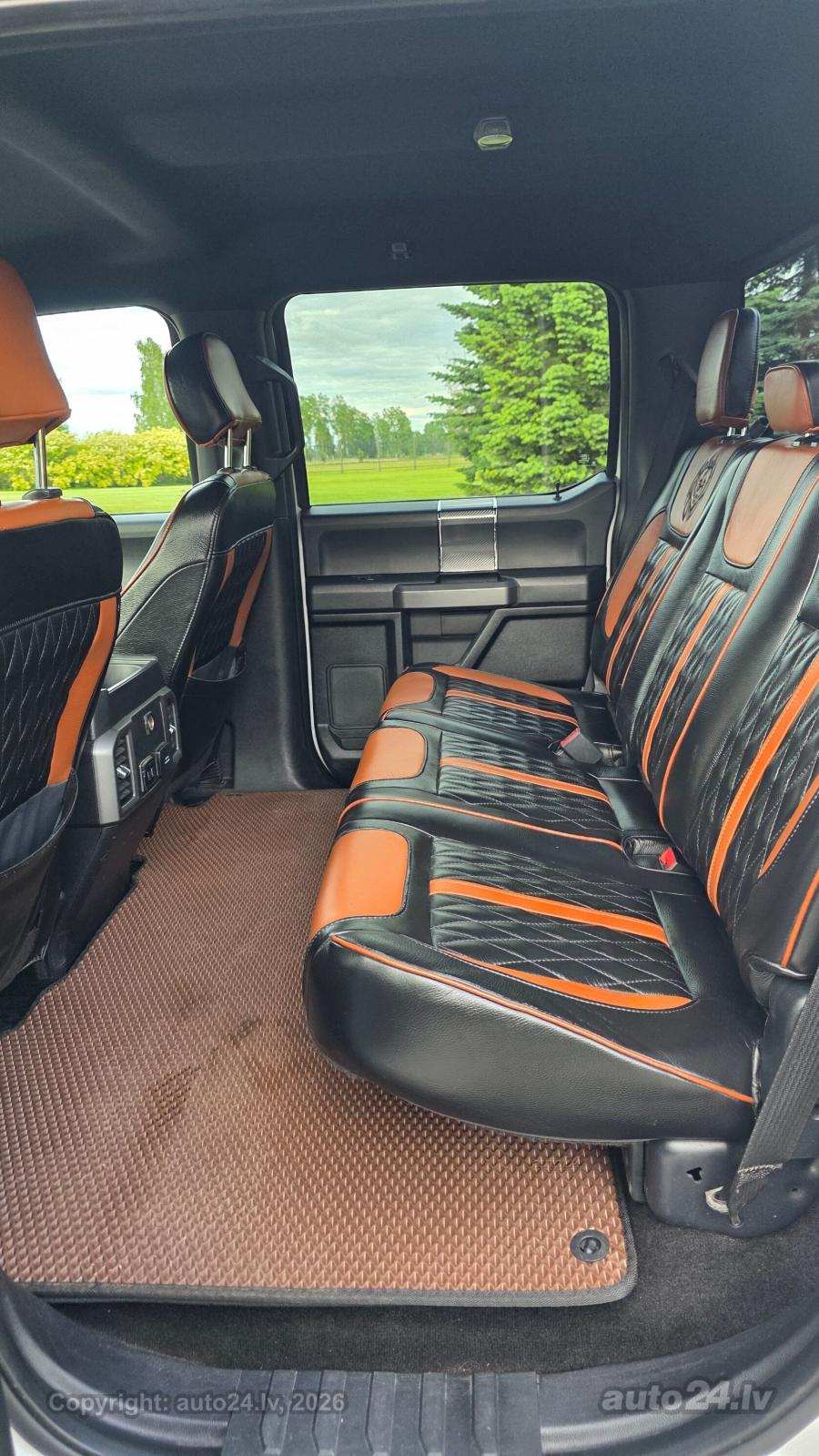White Ford F-Series 2017 in Tartu, with an engine capacity of 5.00 L and mileage of 279 thousand km for 35900 €, photo 15 on AUTOMOTO.COM.LV