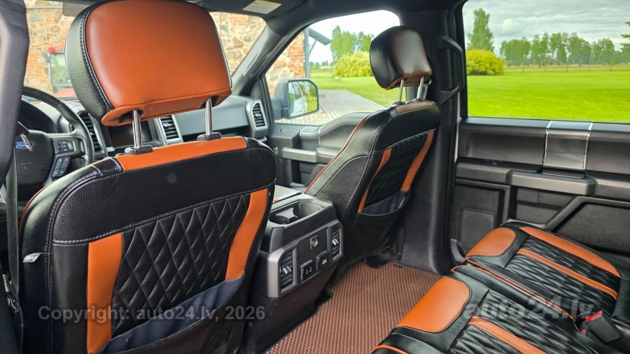 White Ford F-Series 2017 in Tartu, with an engine capacity of 5.00 L and mileage of 279 thousand km for 35900 €, photo 18 on AUTOMOTO.COM.LV