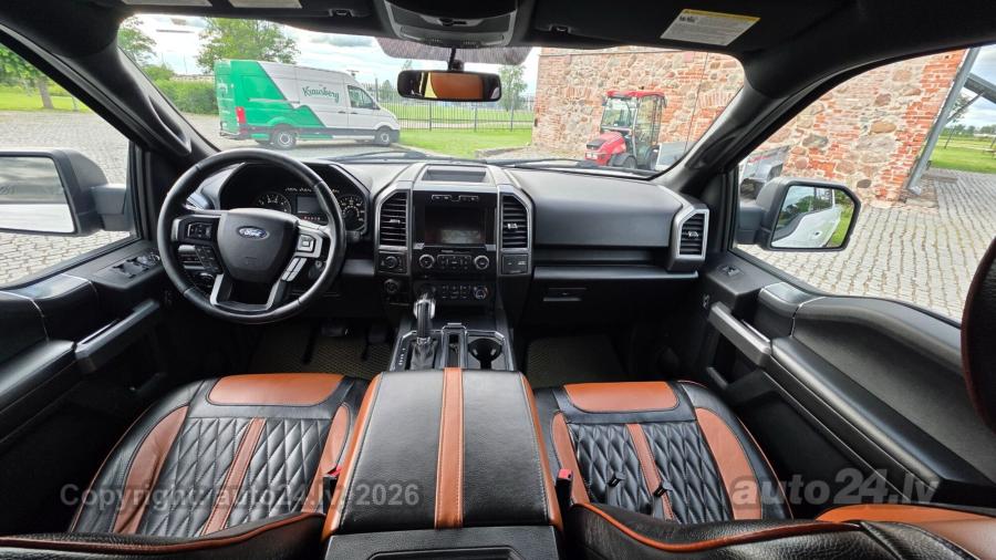 White Ford F-Series 2017 in Tartu, with an engine capacity of 5.00 L and mileage of 279 thousand km for 35900 €, photo 19 on AUTOMOTO.COM.LV