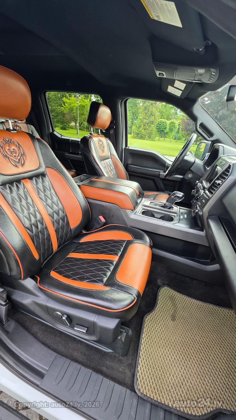 White Ford F-Series 2017 in Tartu, with an engine capacity of 5.00 L and mileage of 279 thousand km for 35900 €, photo 23 on AUTOMOTO.COM.LV