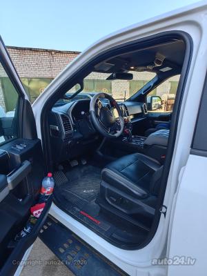 White Ford F-Series 2017 in Narva, with an engine capacity of 3.50 L and mileage of 190 thousand km for 44700 €, photo 7 on AUTOMOTO.COM.LV