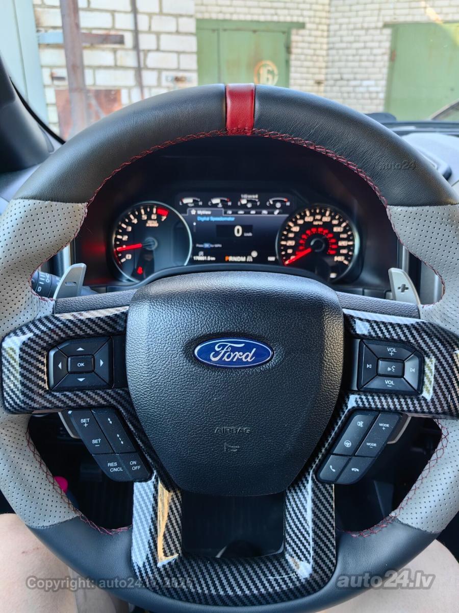 White Ford F-Series 2017 in Narva, with an engine capacity of 3.50 L and mileage of 190 thousand km for 44700 €, photo 14 on AUTOMOTO.COM.LV