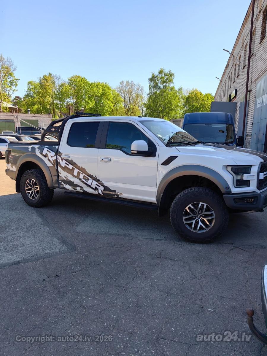 White Ford F-Series 2017 in Narva, with an engine capacity of 3.50 L and mileage of 190 thousand km for 44700 €, photo 18 on AUTOMOTO.COM.LV