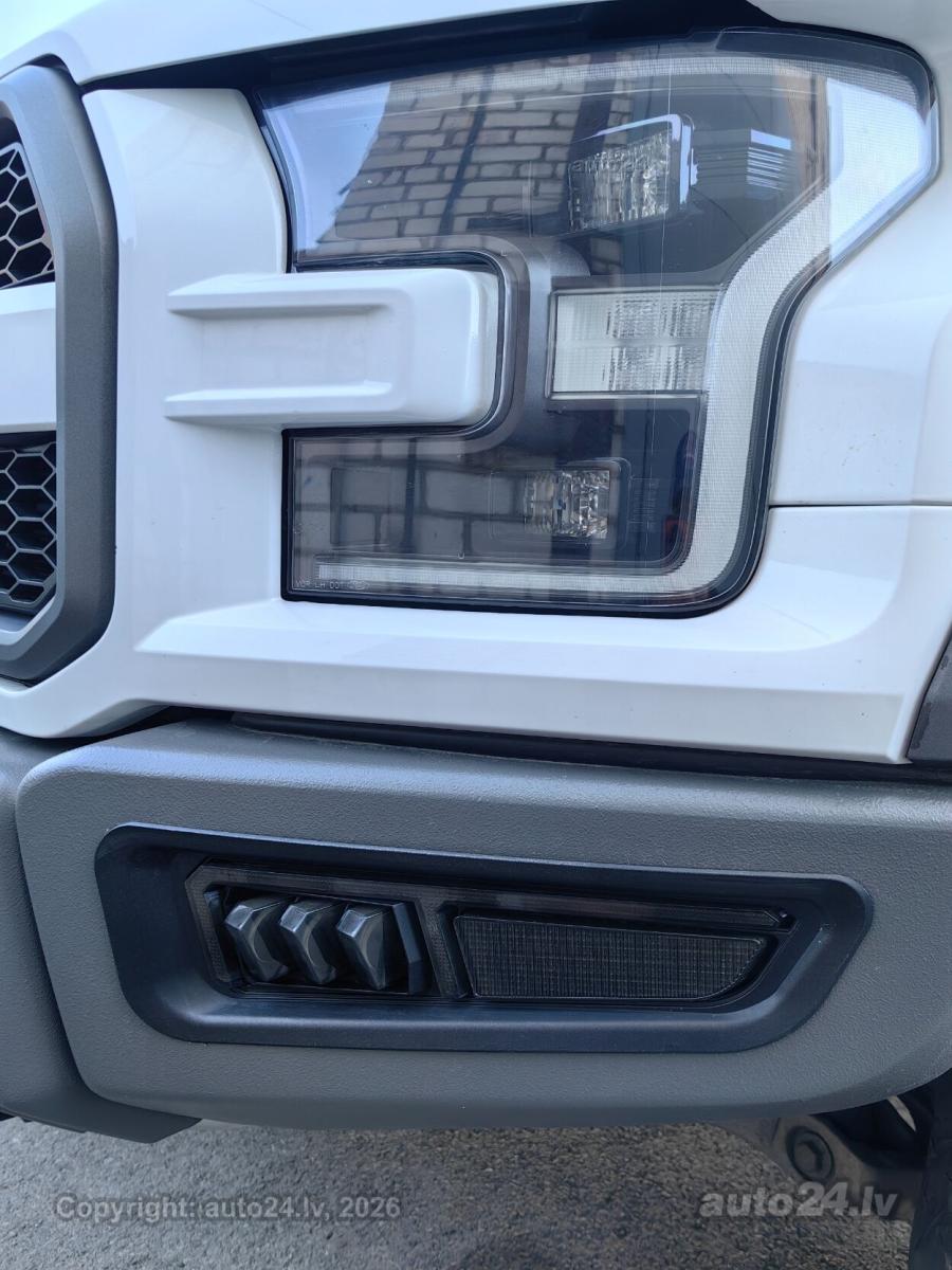 White Ford F-Series 2017 in Narva, with an engine capacity of 3.50 L and mileage of 190 thousand km for 44700 €, photo 20 on AUTOMOTO.COM.LV