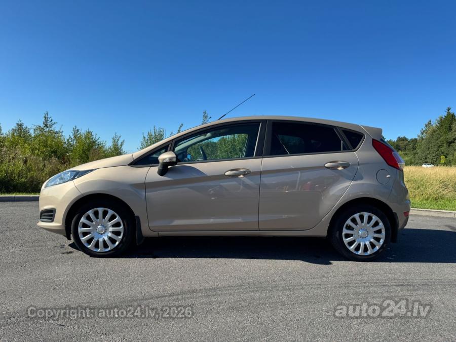 Beige Ford Fiesta 2016 in Tallinn, with an engine capacity of 1.00 L and mileage of 69 thousand km for 7200 €, photo 1 on AUTOMOTO.COM.LV