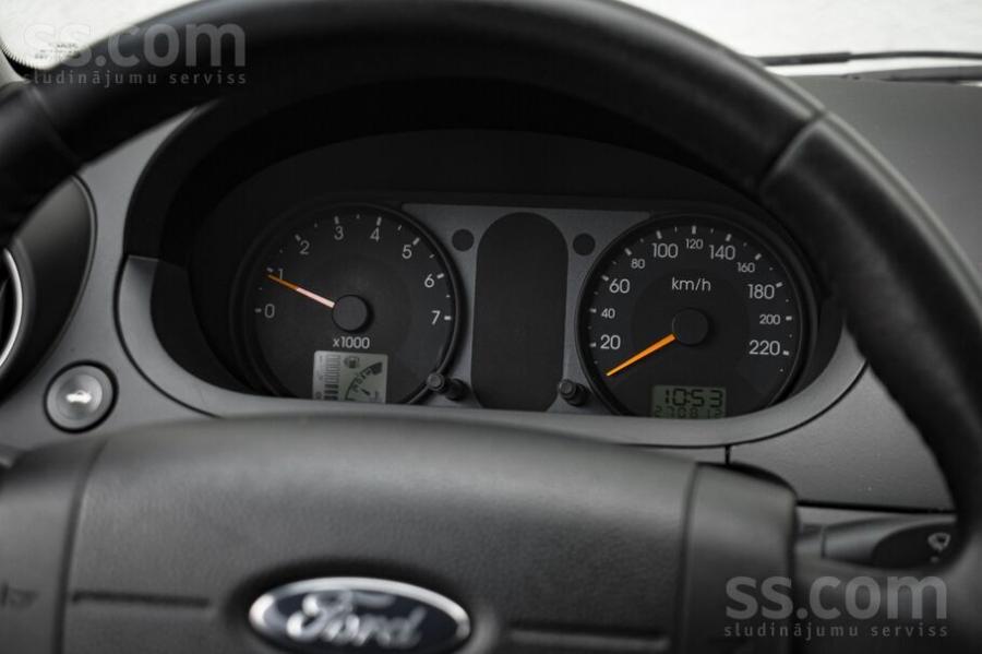 Black Ford Fiesta 2003 in Riga, with an engine capacity of 1.60 L and mileage of 0 thousand km for 1490 €, photo 17 on AUTOMOTO.COM.LV