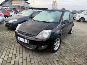 Black Ford Fiesta 2007 in Talsi, with an engine capacity of 1.40 L and mileage of 0 thousand km for 1570 €, photo  on AUTOMOTO.COM.LV