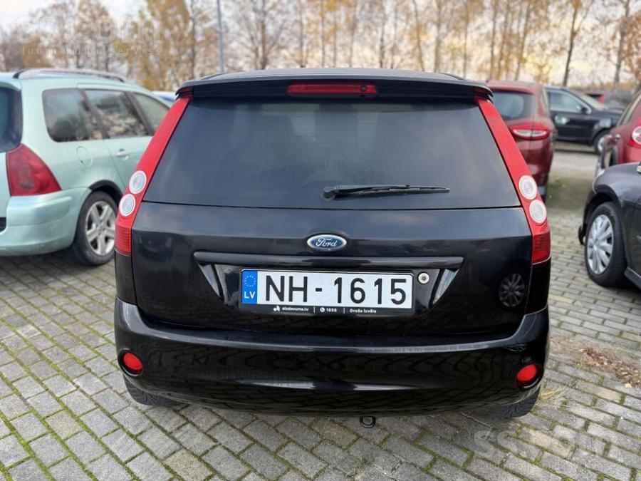 Melns Ford Fiesta 2007 Talsi, ar dzinēja tilpumu 1.40 L un nobraukumu 0 tūkst. km par 1570 €, foto 7 vietnē AUTOMOTO.COM.LV