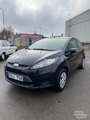 Black Ford Fiesta 2009 in Alytus, with an engine capacity of 1.60 L and mileage of 280 thousand km for 1600 €, photo  on AUTOMOTO.COM.LV