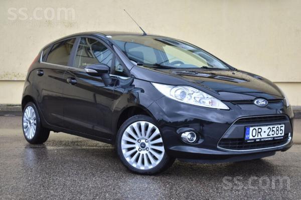 Black Ford Fiesta 2010 in Talsi, with an engine capacity of 1.40 L and mileage of 177 thousand km for 5800 €, photo 1 on AUTOMOTO.COM.LV