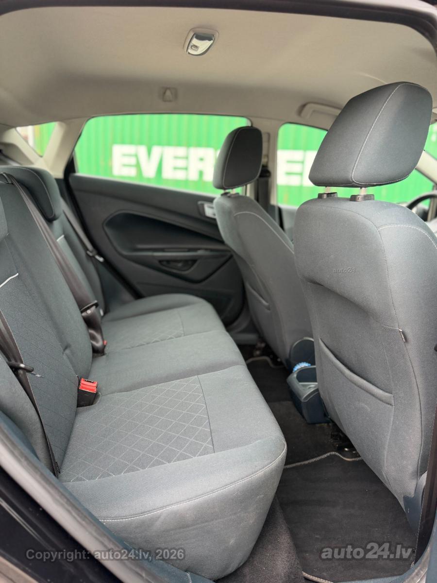 Black Ford Fiesta 2012 in Tallinn, with an engine capacity of 1.60 L and mileage of 189 thousand km for 3900 €, photo 8 on AUTOMOTO.COM.LV
