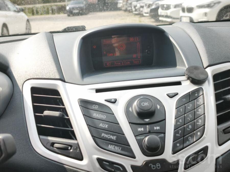 Black Ford Fiesta 2012 in Jelgava, with an engine capacity of 1.40 L and mileage of 0 thousand km for 3290 €, photo 30 on AUTOMOTO.COM.LV