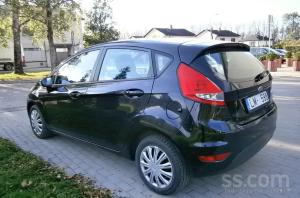 Black Ford Fiesta 2012 in Riga, with an engine capacity of 1.40 L and mileage of 193 thousand km for 3350 €, photo 5 on AUTOMOTO.COM.LV