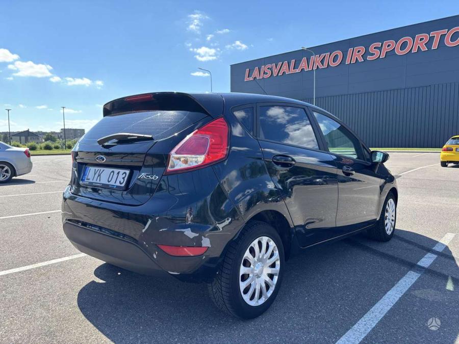 Black Ford Fiesta 2013 in Sirvintos, with an engine capacity of 1.50 L and mileage of 246 thousand km for 3400 €, photo 7 on AUTOMOTO.COM.LV
