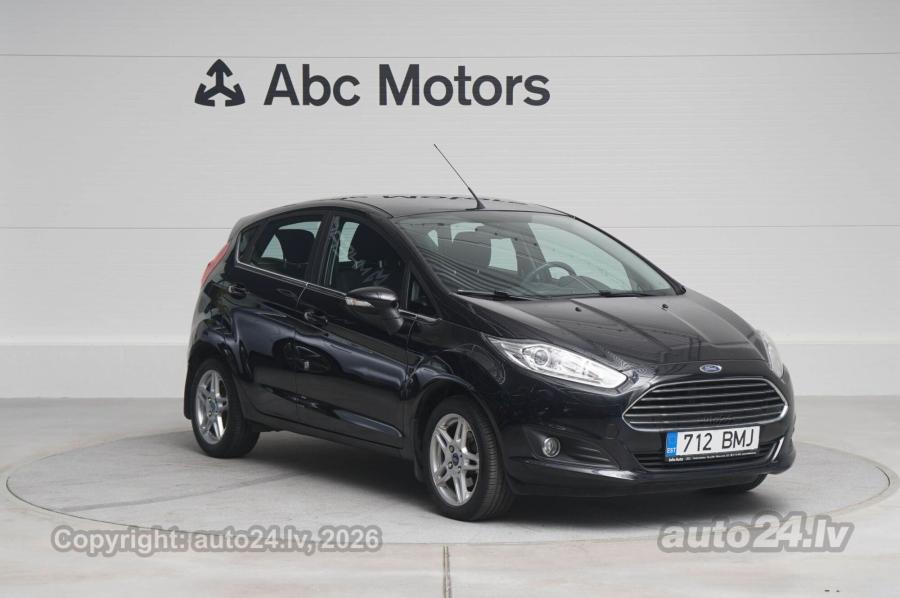 Melns Ford Fiesta 2014 Tallina, ar dzinēja tilpumu 1.20 L un nobraukumu 76 tūkst. km par 5490 €, foto 4 vietnē AUTOMOTO.COM.LV