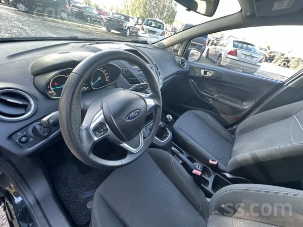 Black Ford Fiesta 2014 in Riga, with an engine capacity of 1.50 L and mileage of 0 thousand km for 3850 €, photo 8 on AUTOMOTO.COM.LV