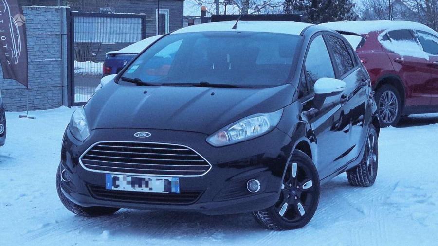 Black Ford Fiesta 2015 in Taurage, with an engine capacity of 1.00 L and mileage of 99 thousand km for 3800 €, photo 1 on AUTOMOTO.COM.LV