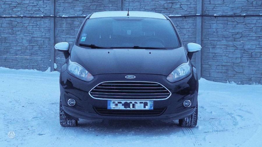 Black Ford Fiesta 2015 in Taurage, with an engine capacity of 1.00 L and mileage of 99 thousand km for 3800 €, photo 8 on AUTOMOTO.COM.LV