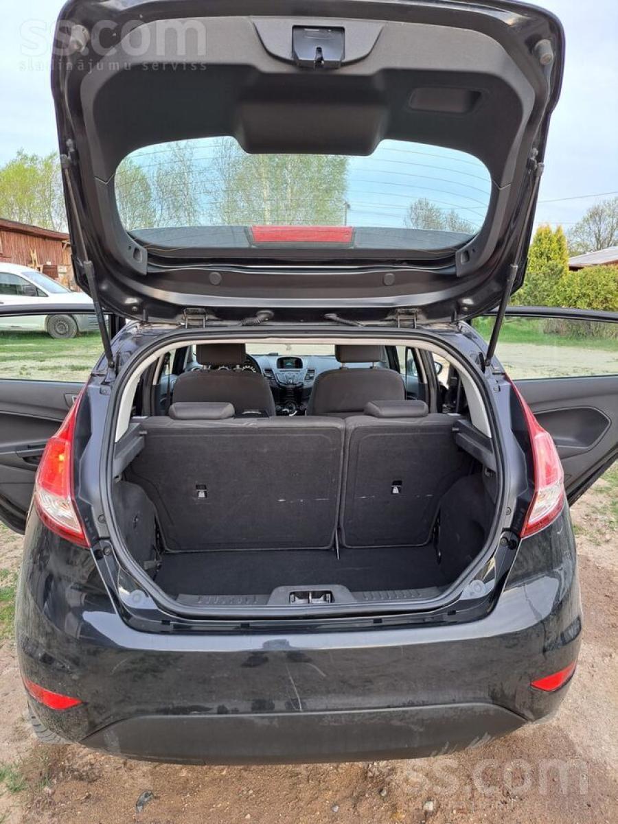 Black Ford Fiesta 2015 in Limbazi, with an engine capacity of 1.00 L and mileage of 115 thousand km for 3500 €, photo 16 on AUTOMOTO.COM.LV