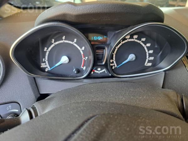 Black Ford Fiesta 2015 in Limbazi, with an engine capacity of 1.00 L and mileage of 115 thousand km for 3490 €, photo 6 on AUTOMOTO.COM.LV
