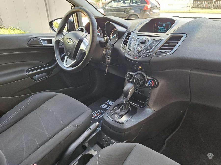 Black Ford Fiesta 2015 in Siauliai, with an engine capacity of 1.00 L and mileage of 228 thousand km for 5450 €, photo 15 on AUTOMOTO.COM.LV