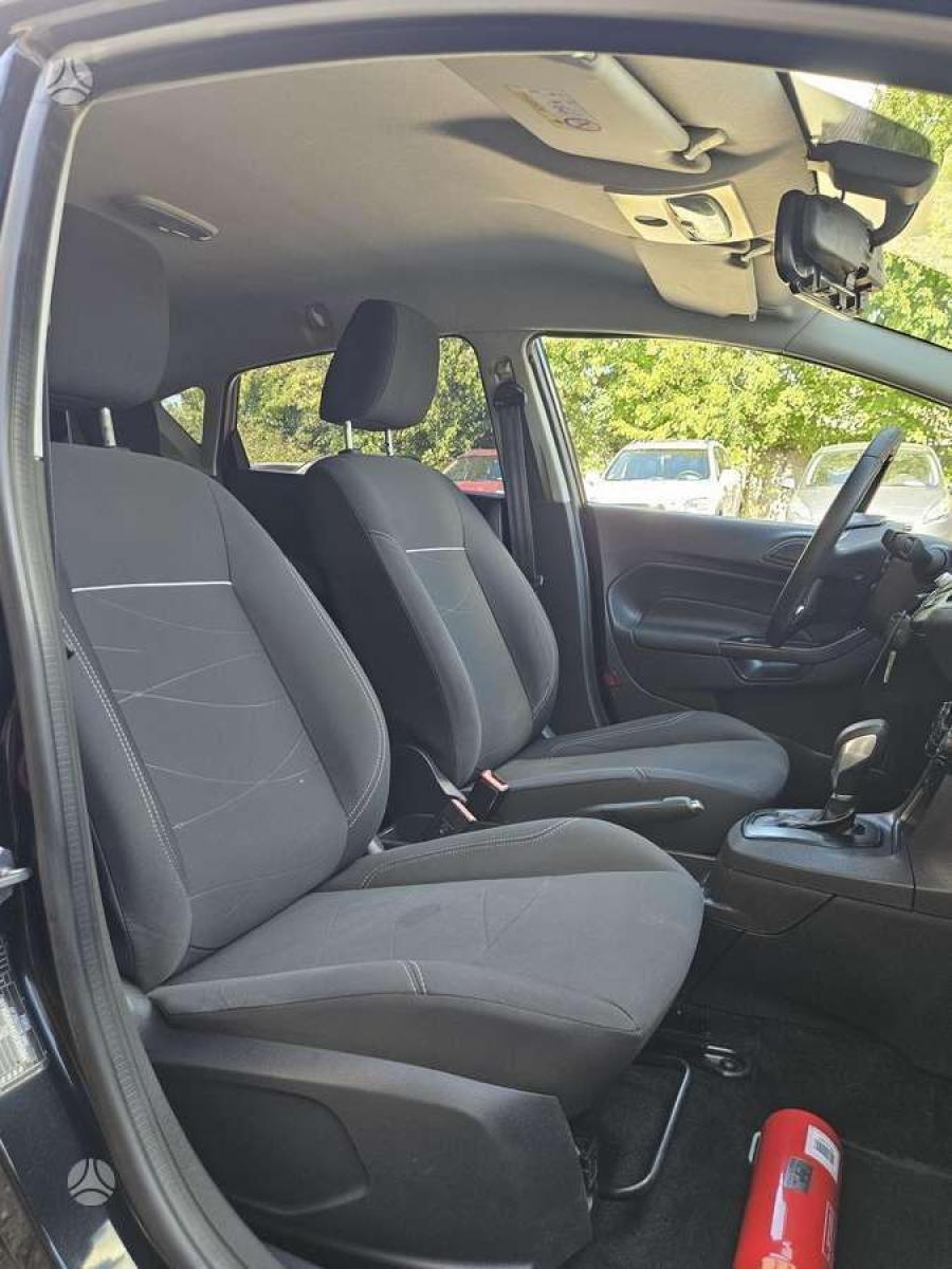 Black Ford Fiesta 2015 in Siauliai, with an engine capacity of 1.00 L and mileage of 228 thousand km for 5450 €, photo 16 on AUTOMOTO.COM.LV
