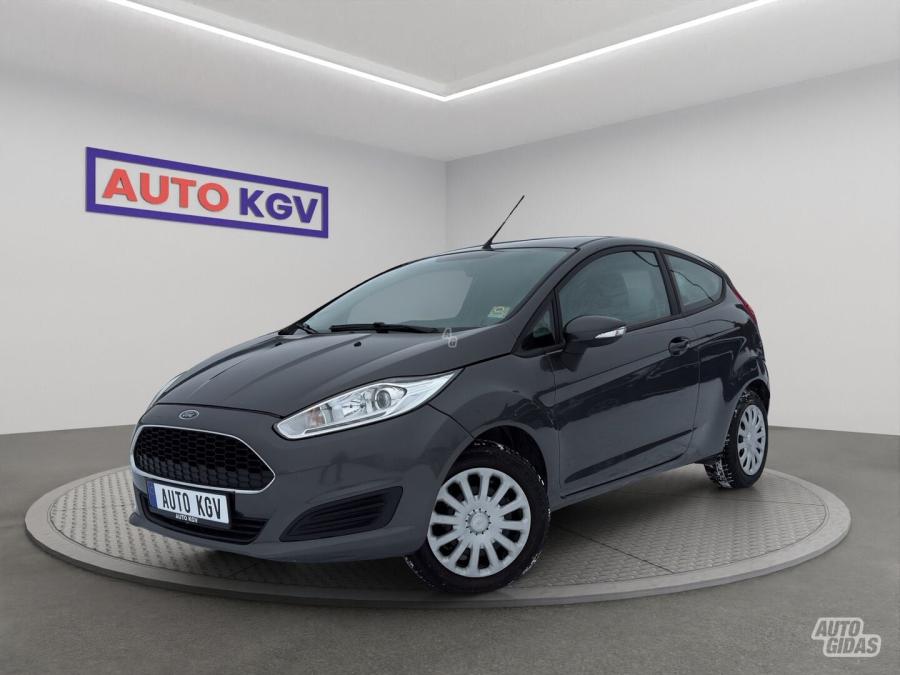 Black Ford Fiesta 2017 in Kaunas, with an engine capacity of 1.20 L and mileage of 61 thousand km for 5299 €, photo 1 on AUTOMOTO.COM.LV
