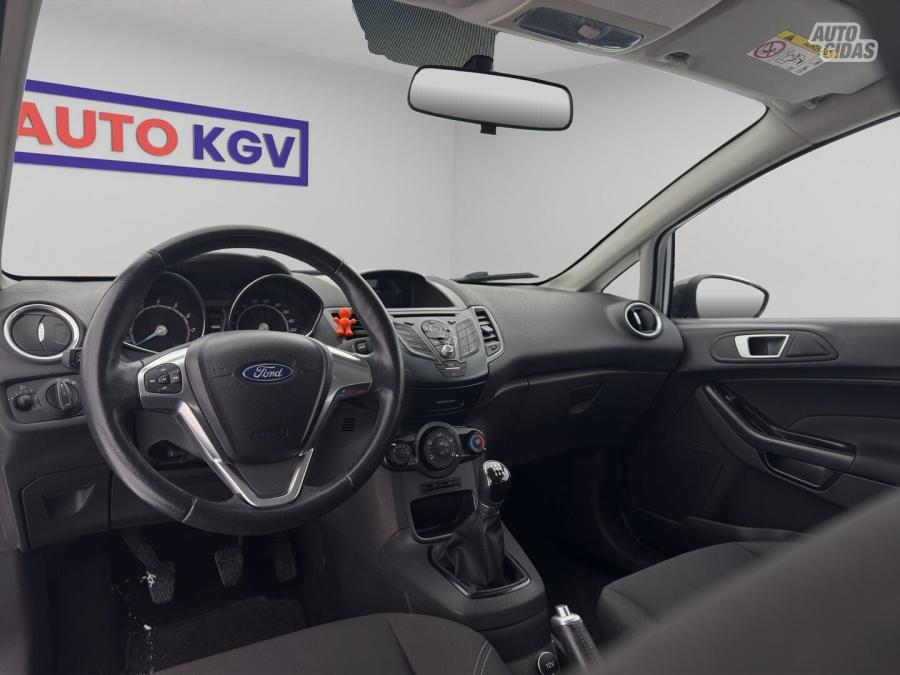 Black Ford Fiesta 2017 in Kaunas, with an engine capacity of 1.20 L and mileage of 61 thousand km for 5299 €, photo 13 on AUTOMOTO.COM.LV