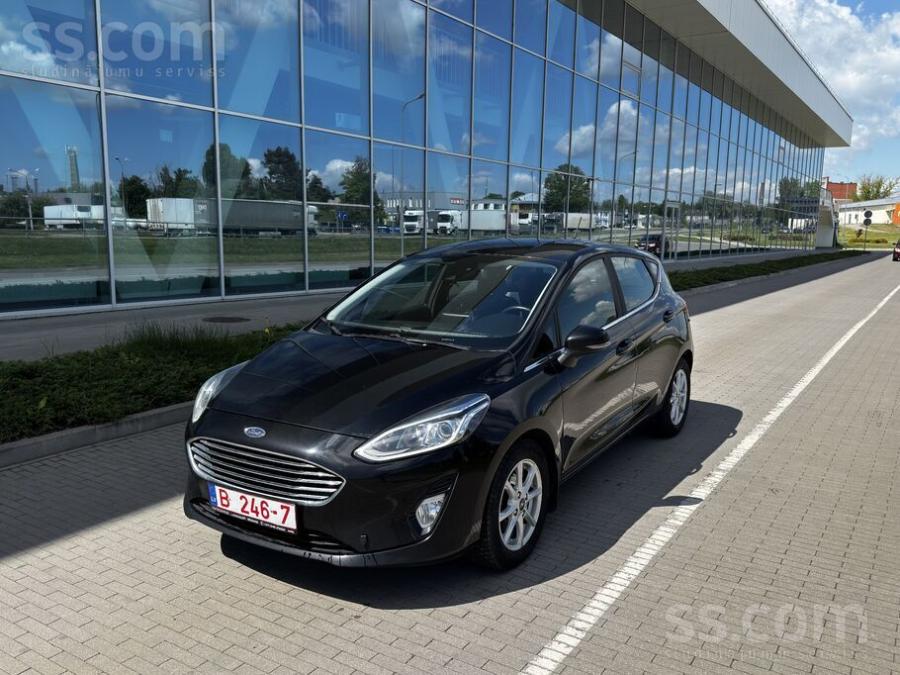 Black Ford Fiesta 2018 in Rezekne, with an engine capacity of 1.00 L and mileage of 119 thousand km for 6200 €, photo 1 on AUTOMOTO.COM.LV